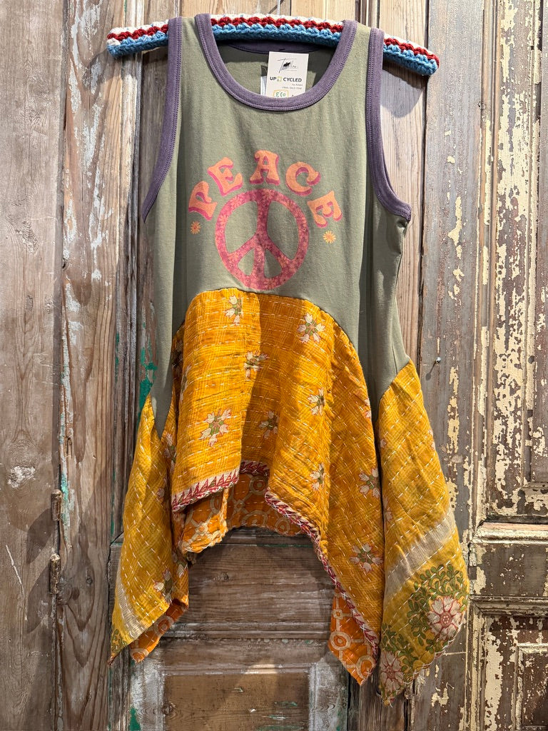 Up Cycled Peace Tank – Trestles Clothing Company