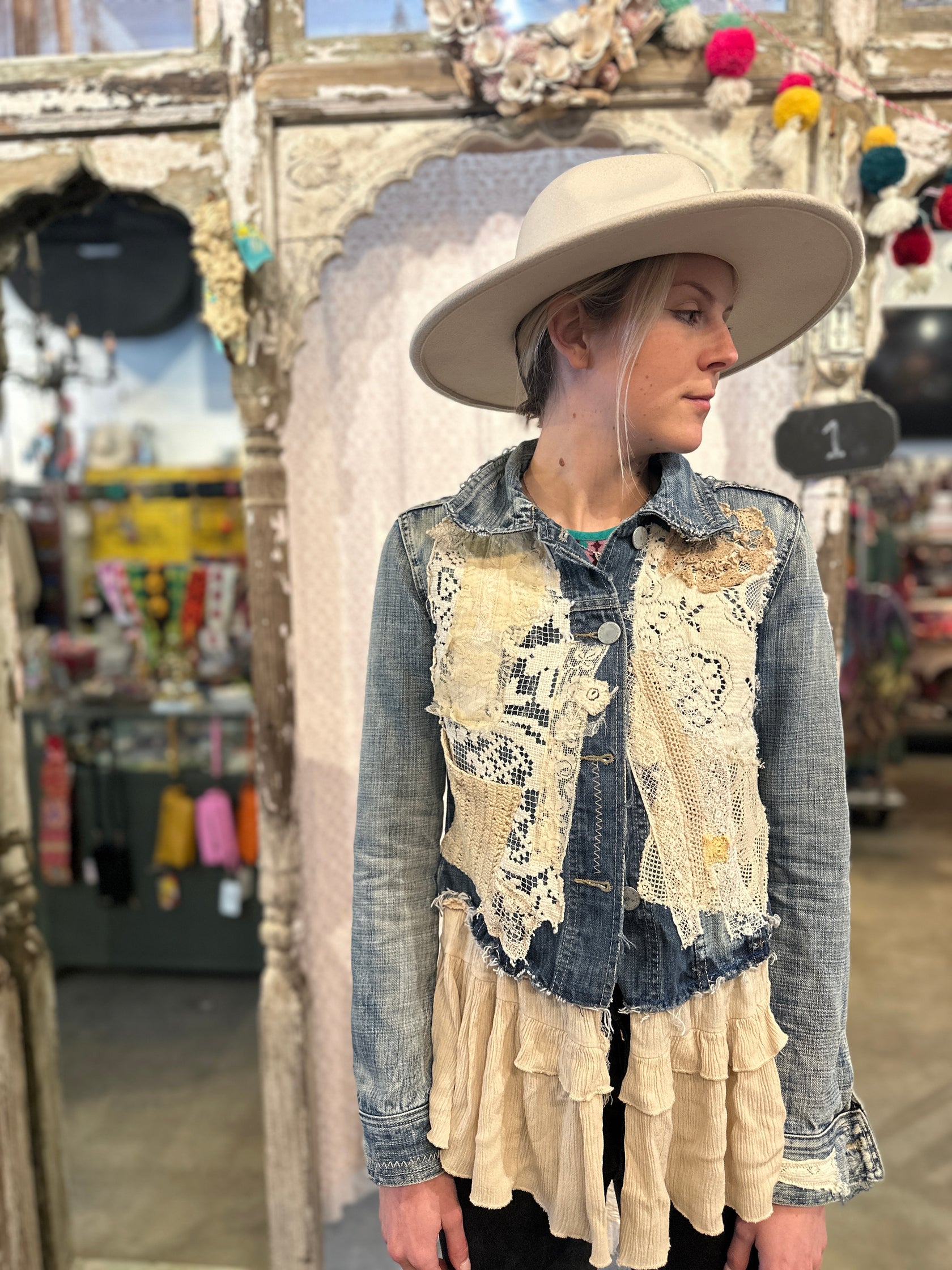 Cropped Ruffled Jacket – Trestles Clothing Company